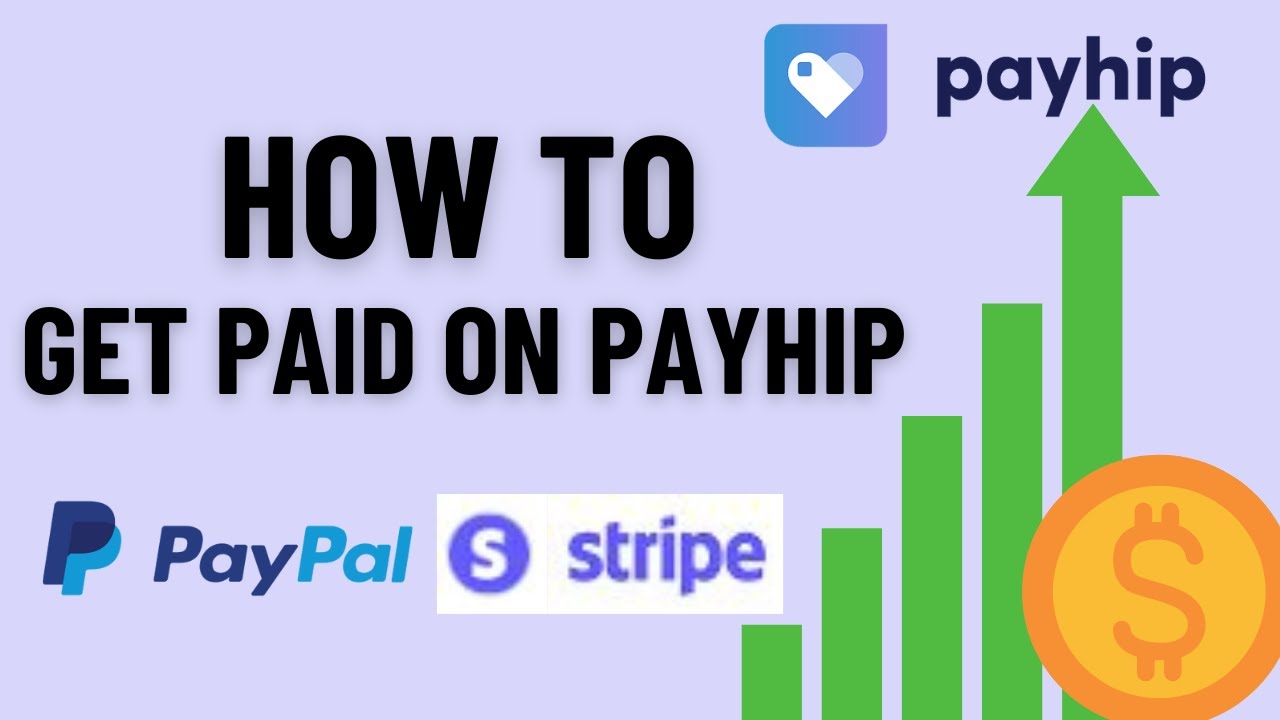 How to get paid through payhip, paypal vs stripe, your selling strategy for digital products ...