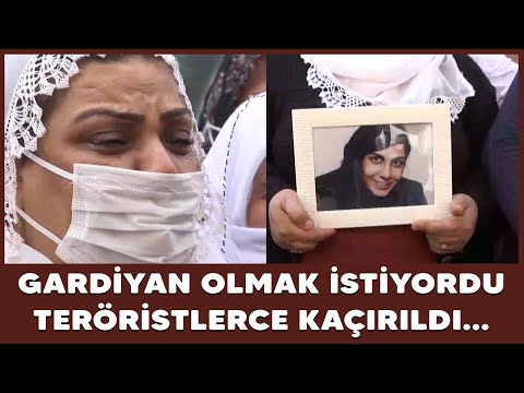Kızı teröristlerce kaçırılan anne: Çocuğum gelene kadar gitmeyeceğim