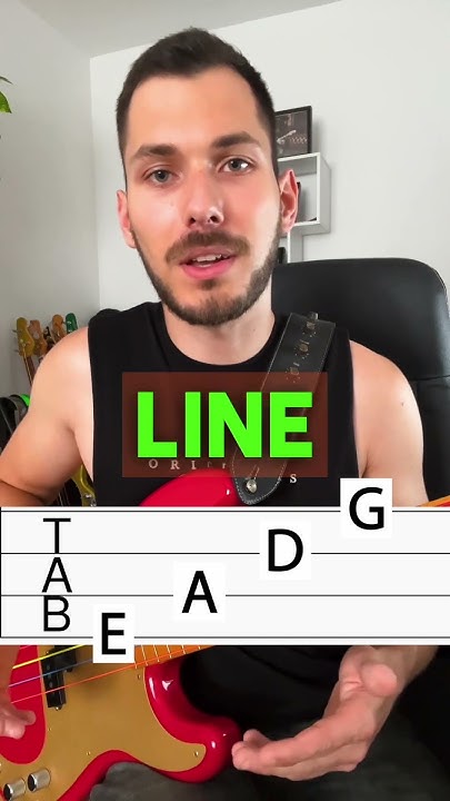 How To Read Bass Tabs For Beginners Youtube