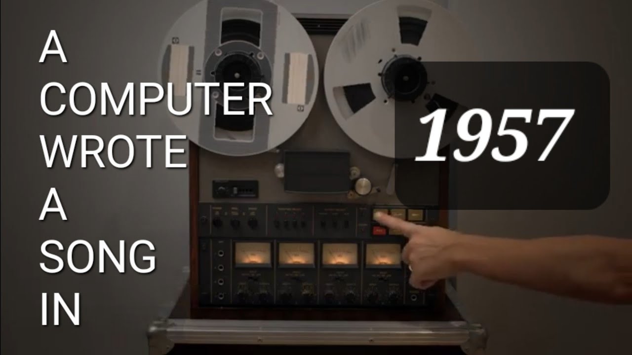 This song was written by a computer in 1957... REALLY?! - "Illiac Suite ...