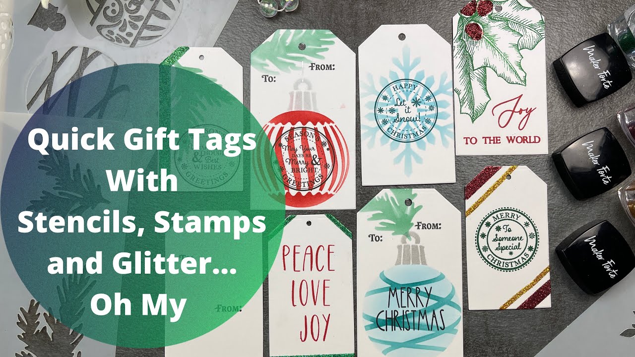 Quick & Easy Holiday Gift Tags | Easy Holiday Gift Tag Ideas | Easy ...