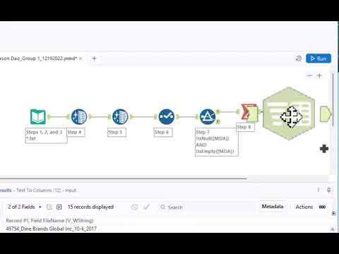 Step 9: Using the Text to Columns Tool - YouTube
