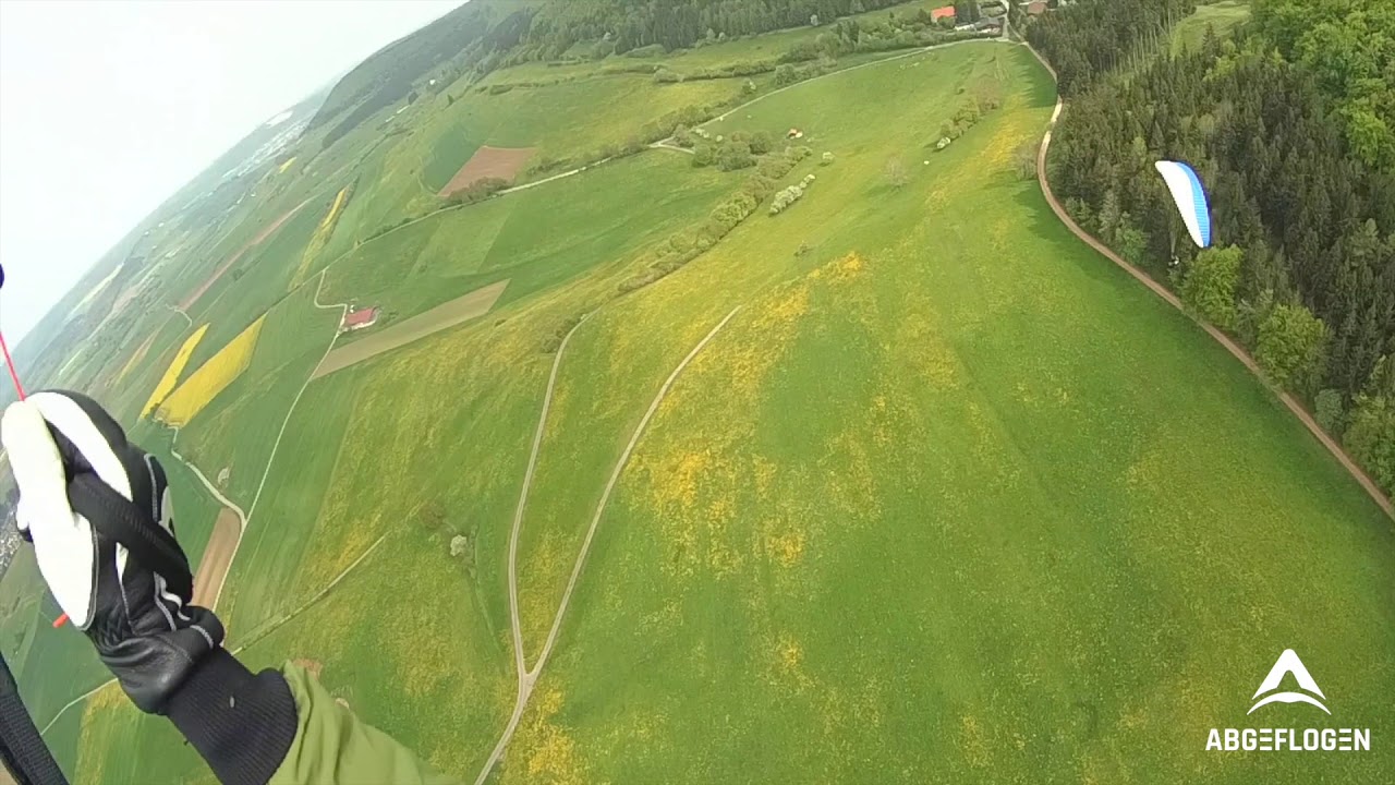 Gleitschirmfliegen (soaring) am Fürstenberg nord | Abgeflogen Flywear ...