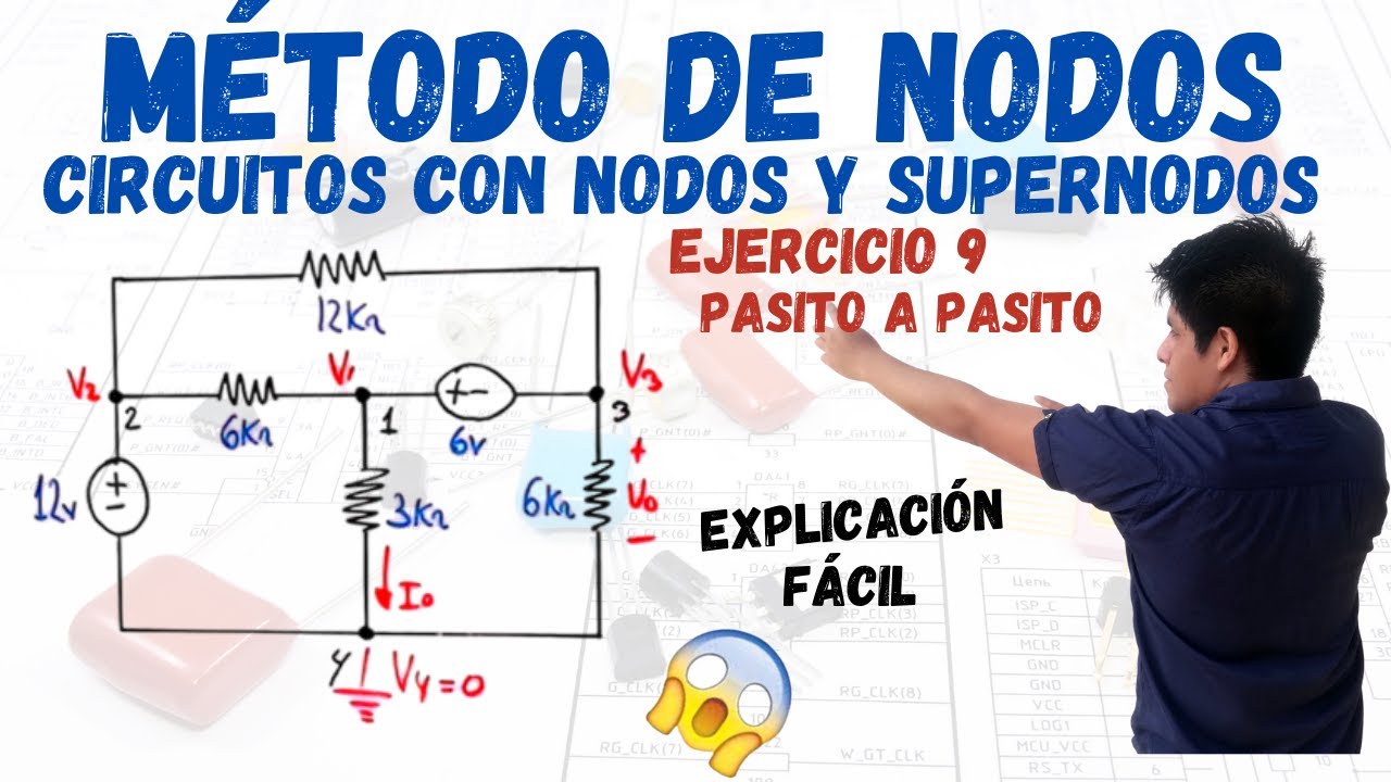 Ejercicios de SUPERNODOS 💥 RESUELTO PASO A PASO ️ Como resolver ...