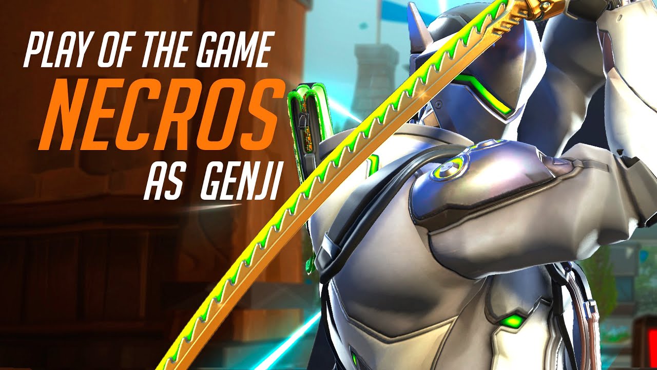 NECROS GENJI GOD - POTG! OVERWATCH 2 TOP 500 SEASON 5 - YouTube