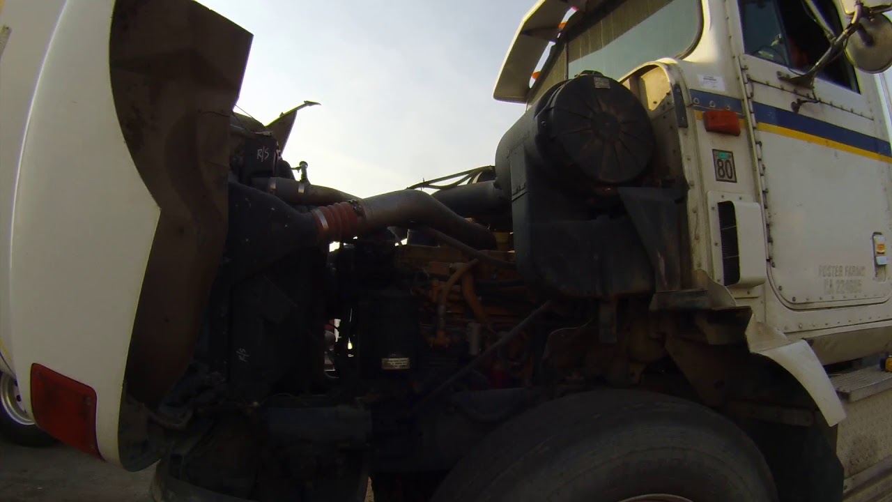 CAT 3176B 325HP - YouTube