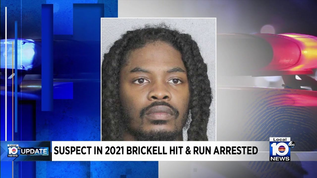 Man arrested after Brickell hit-and-run crash - YouTube