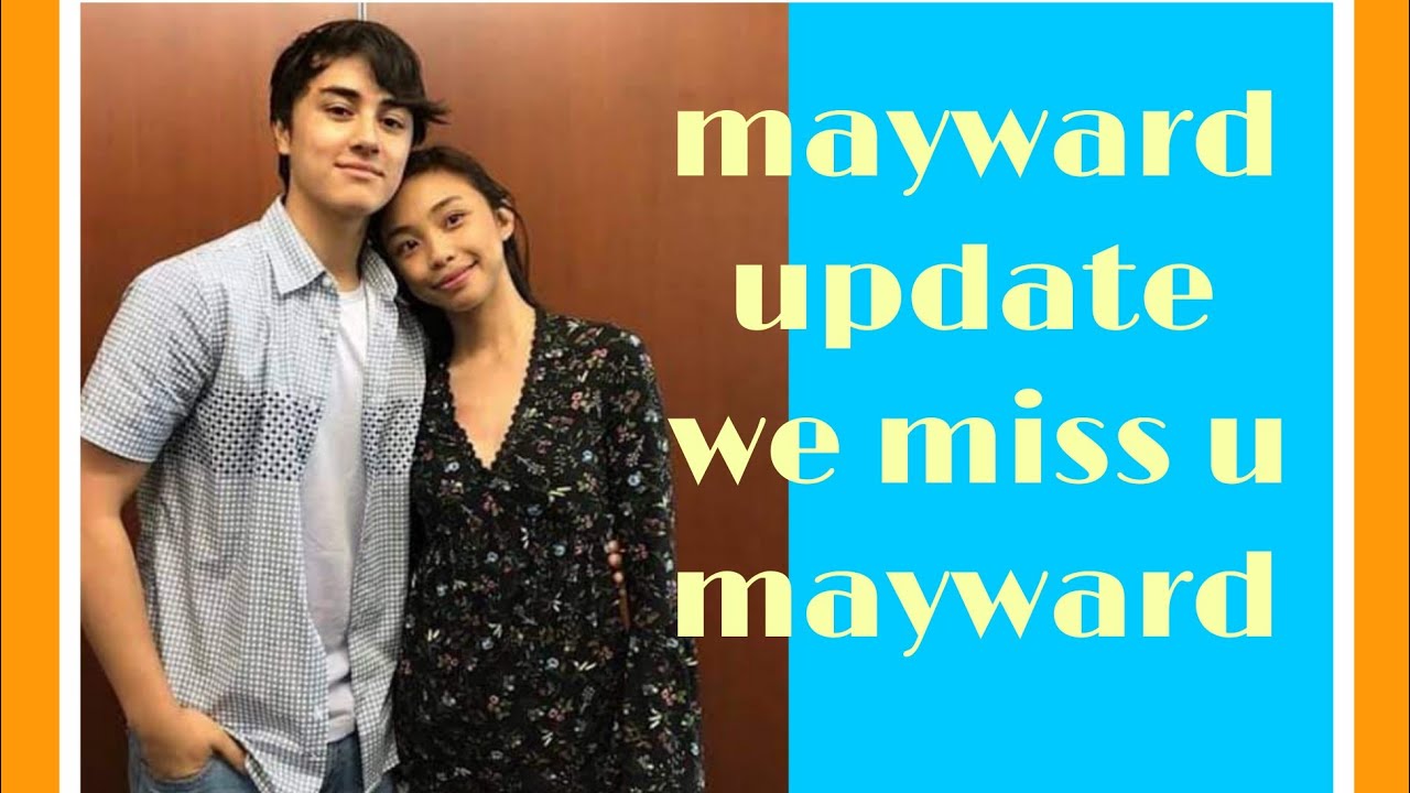 Mayward update..edward with friends..maymay with roby domingo... - YouTube