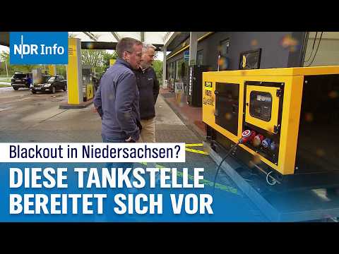 Notstrom für Tankstelle: Landkreis Nienburg bereitet sich auf Katastrophenfall vor | NDR Info