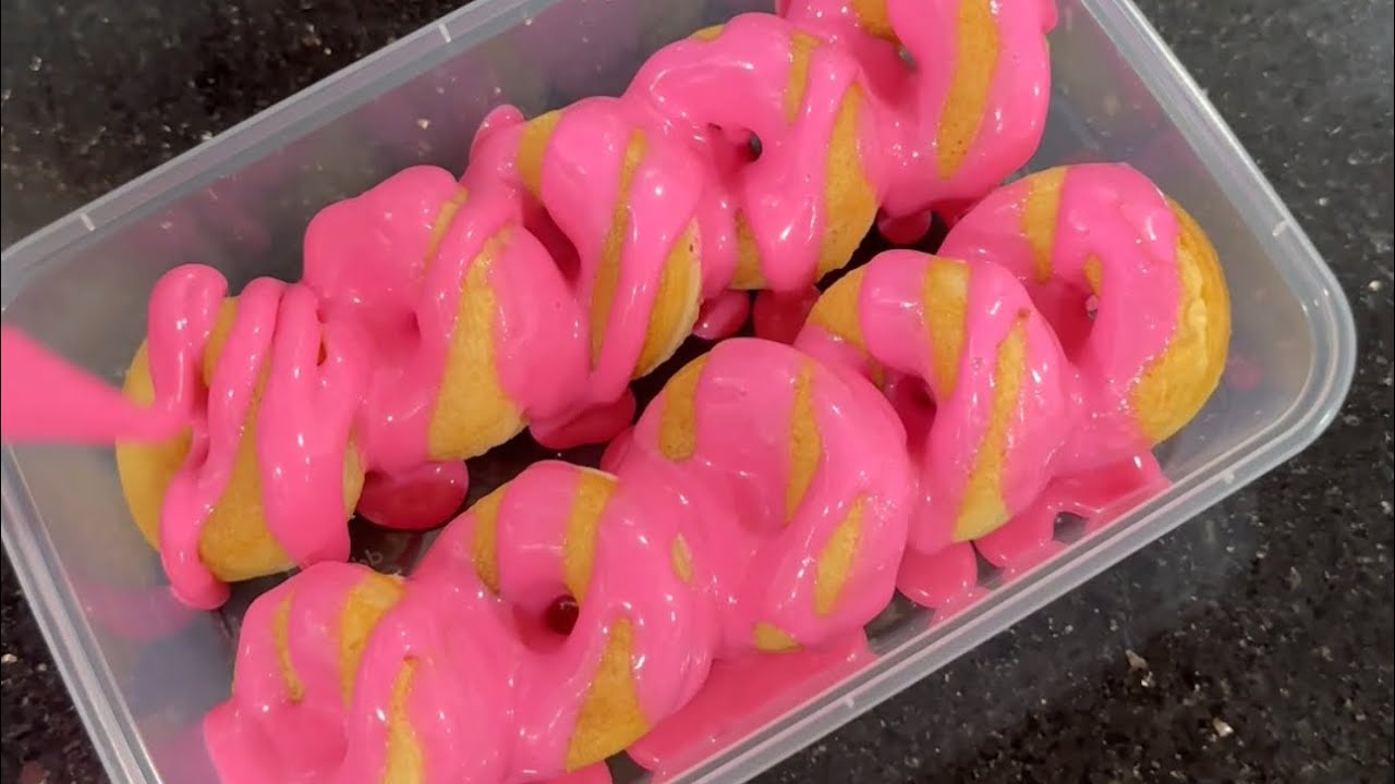 Strawberry Sauce for Messy Mini Donuts - YouTube