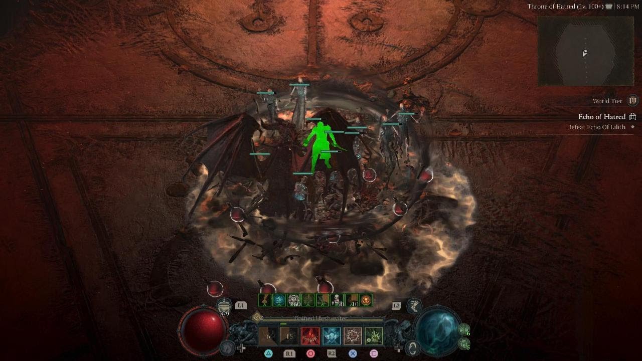 Diablo IV Uber Lilith - Necro Minion PS5 - YouTube