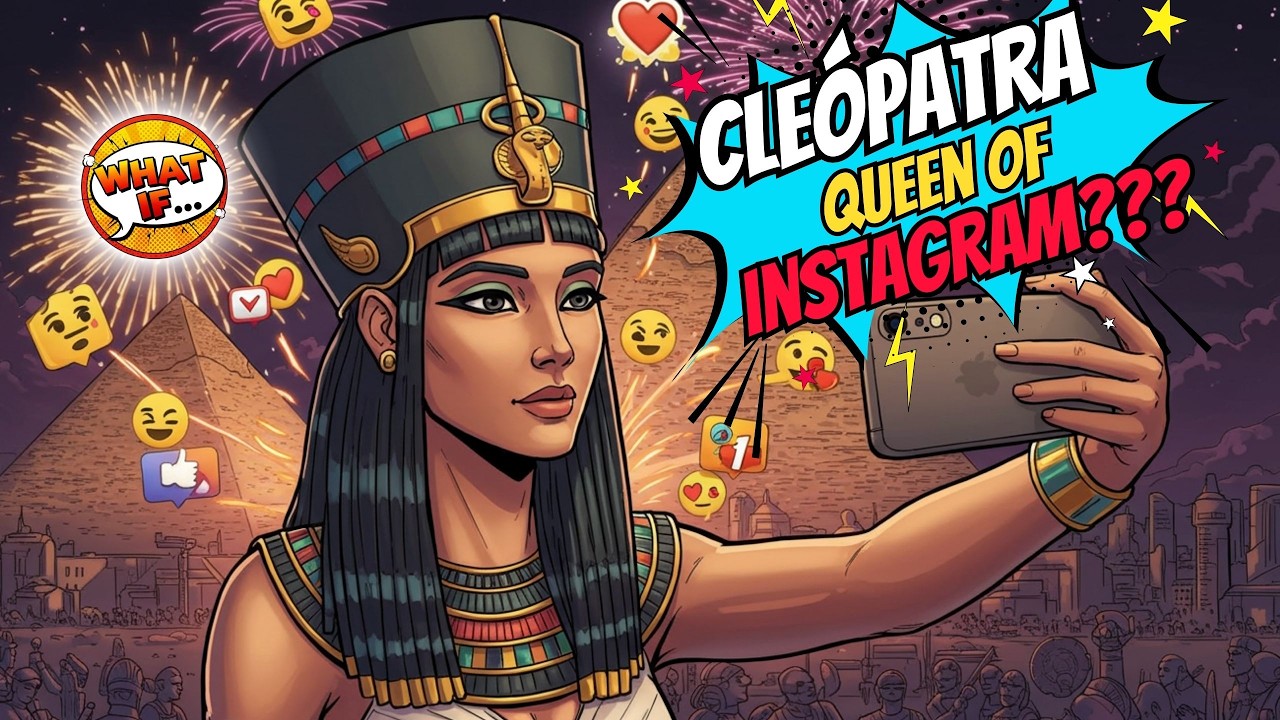 What If Cleopatra Was the Queen of Instagram? 👑📱 - YouTube