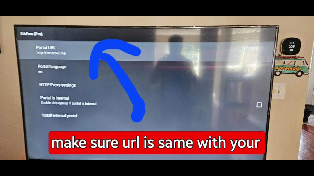 Configure STB iptv application - YouTube