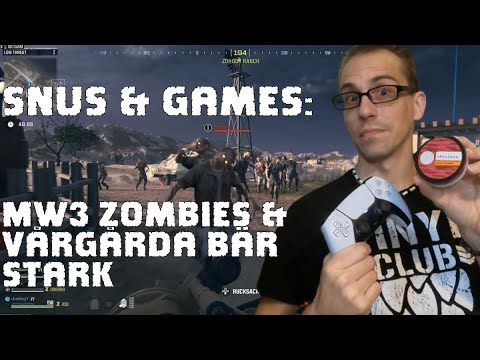 Snus & Games: Vårgårda Bär Stark & COD MW3 Zombies - YouTube
