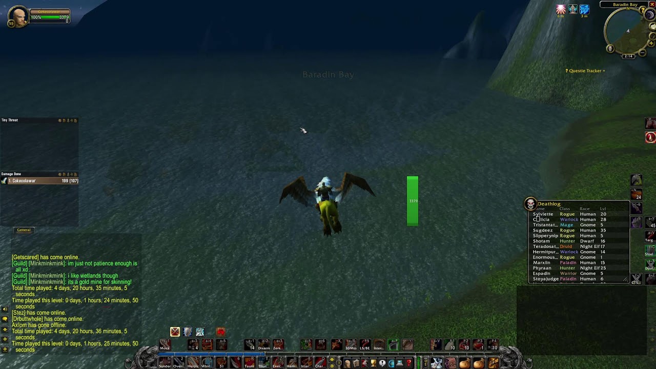 WoW Classic Hardcore SSF #17 Defias Pillager - lvl 52 Warrior - YouTube