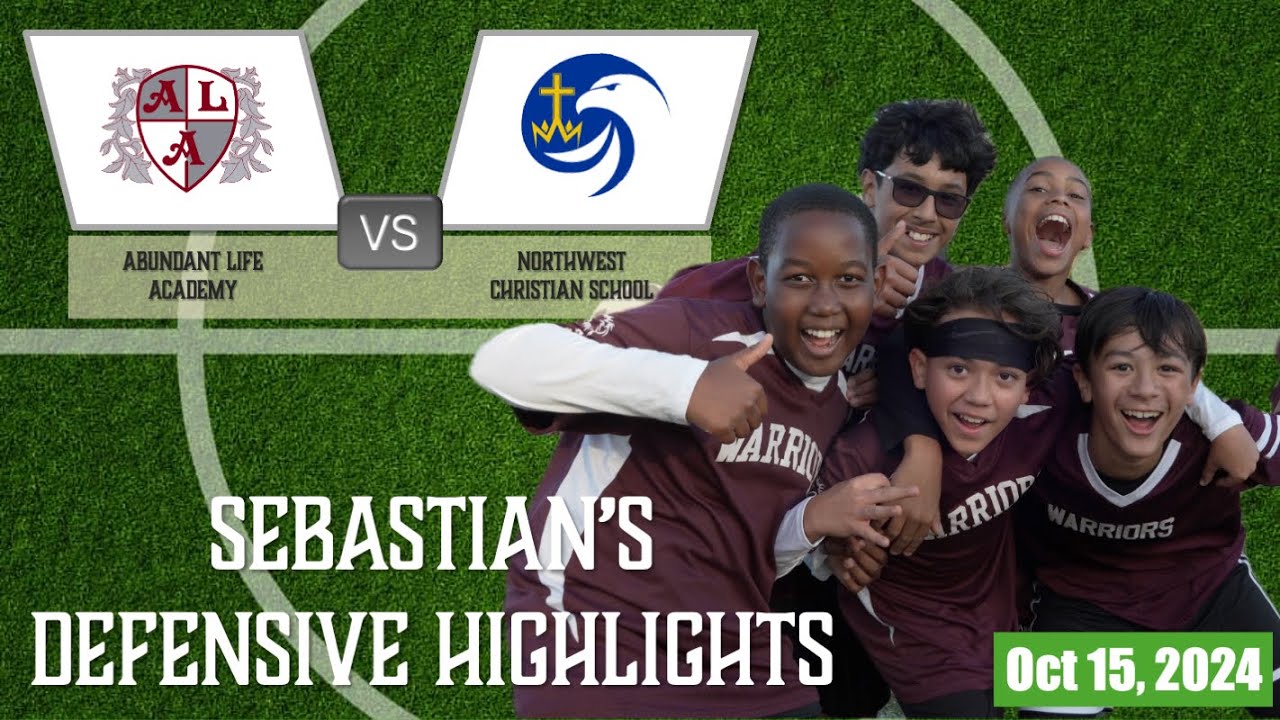 10.15.2024 - Sebastian's Defensive Highlights (Middle School Soccer ALA ...