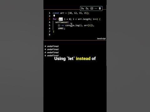 Can you spot this programming mistake? #javascript - YouTube