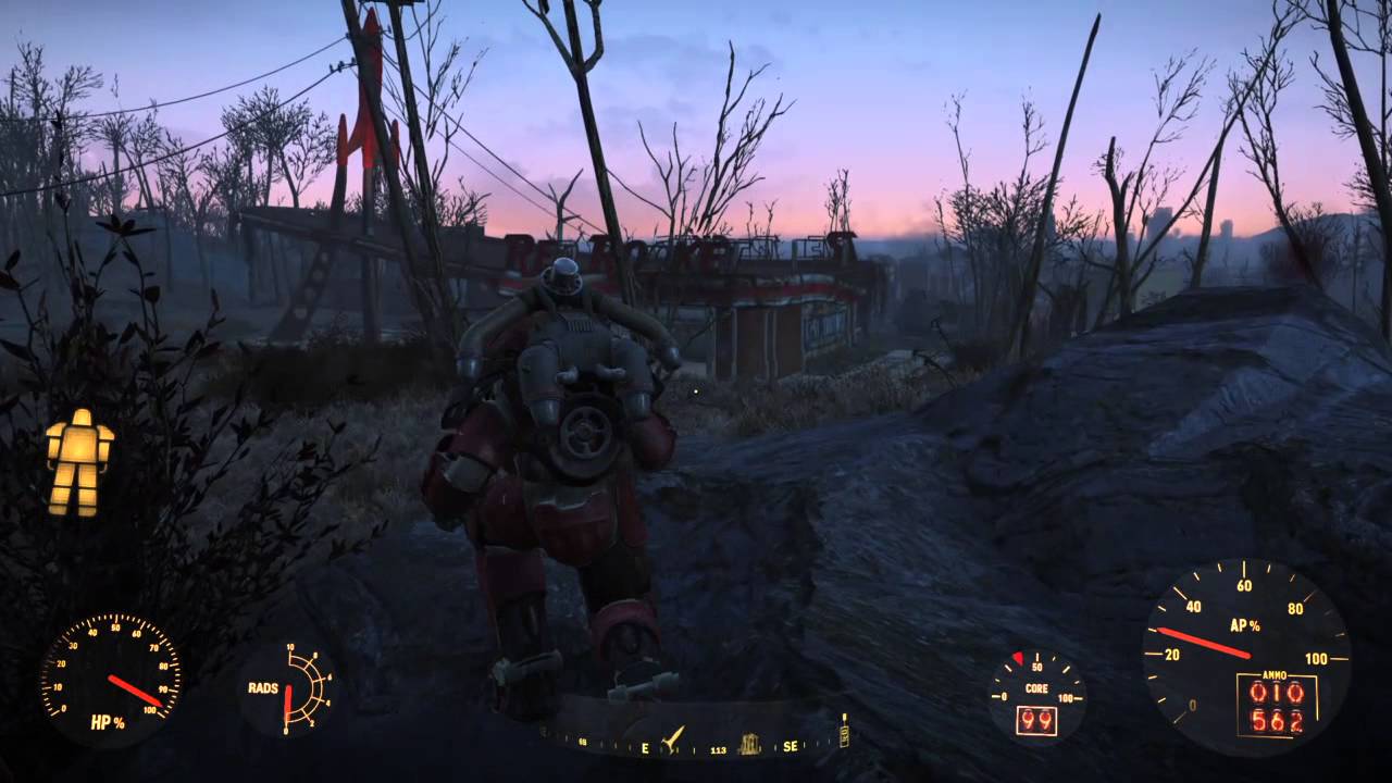 Fallout 4 the jet pack - YouTube