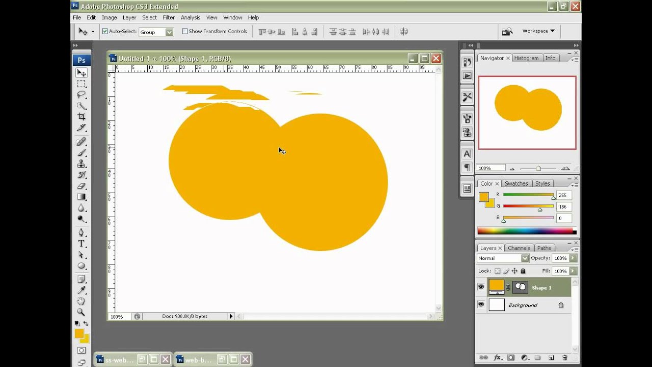 Photoshop_Shape with Pathfinder Opt.mov - YouTube