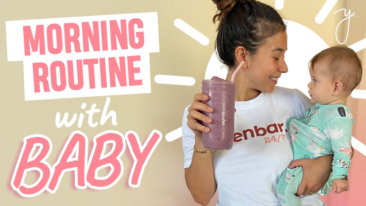 Realistic Morning Routine with my 8 month Baby - YouTube