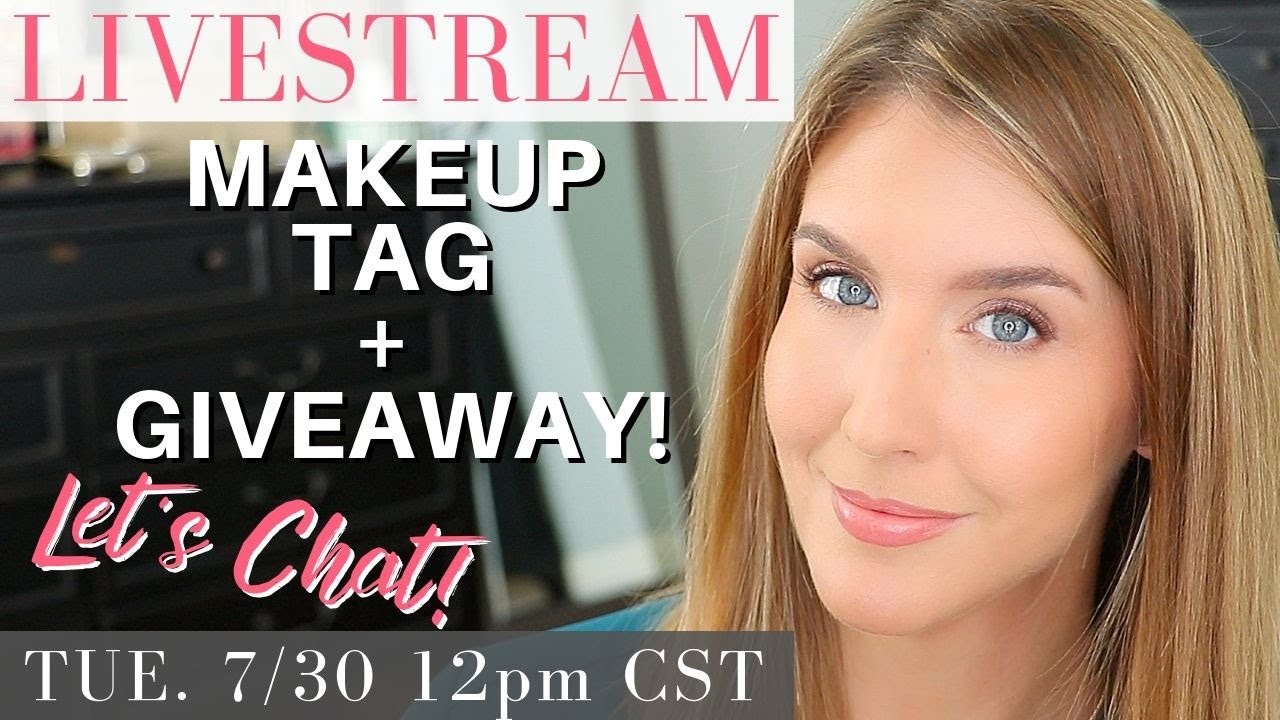 LIVESTREAM! Would You Rather Makeup Tag + Beauty Giveaway! Let's Chat ...