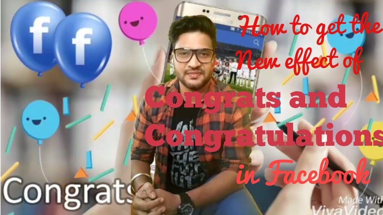 How to get "Congrats and Congratulations" effect in the comment box of ...