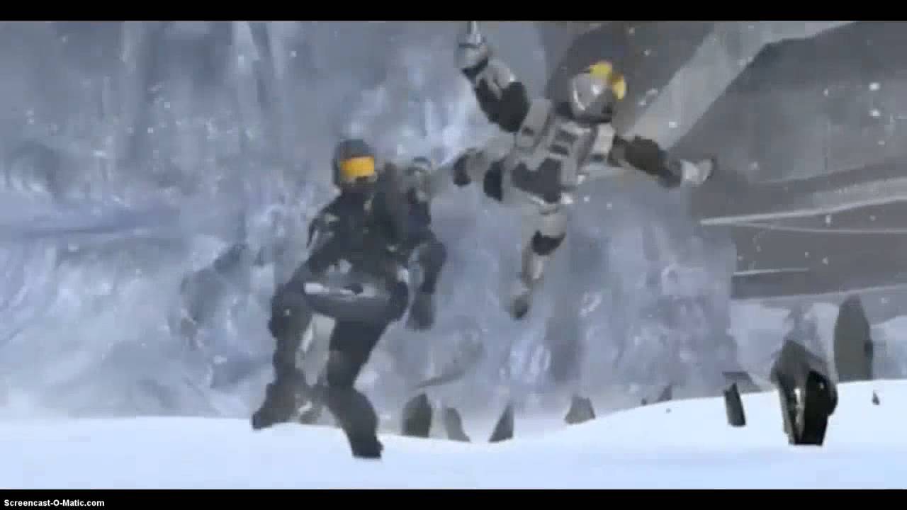 RED VS BLUE ICE FIGHT - YouTube