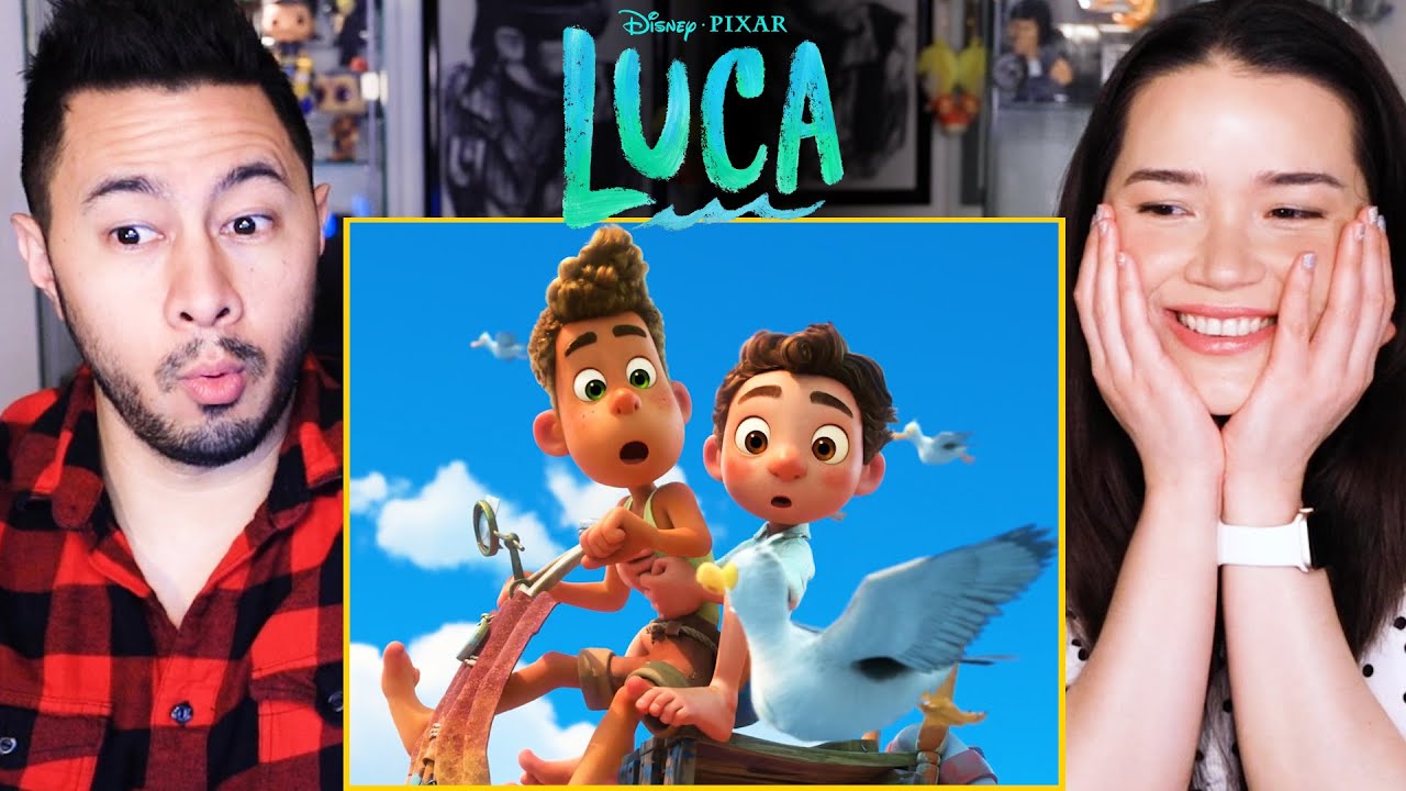 Disney & Pixar's LUCA | Teaser Reaction by Jaby Koay & Achara Kirk ...