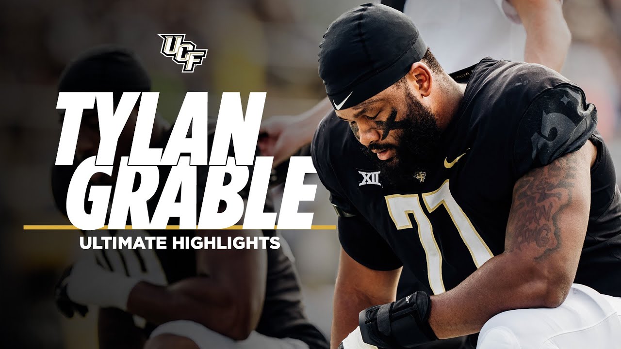 Ultimate Tylan Grable UCF OL Highlights - YouTube