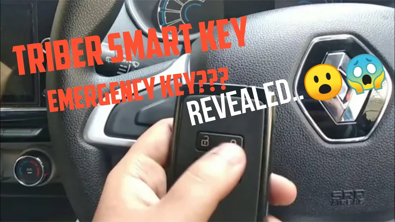 Renault TRIBER ki access smart key ke andar kya hai ,,, aaye dekhe ...