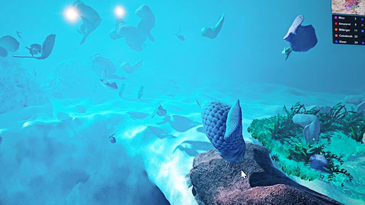 Ecosystem simulator indie. - YouTube