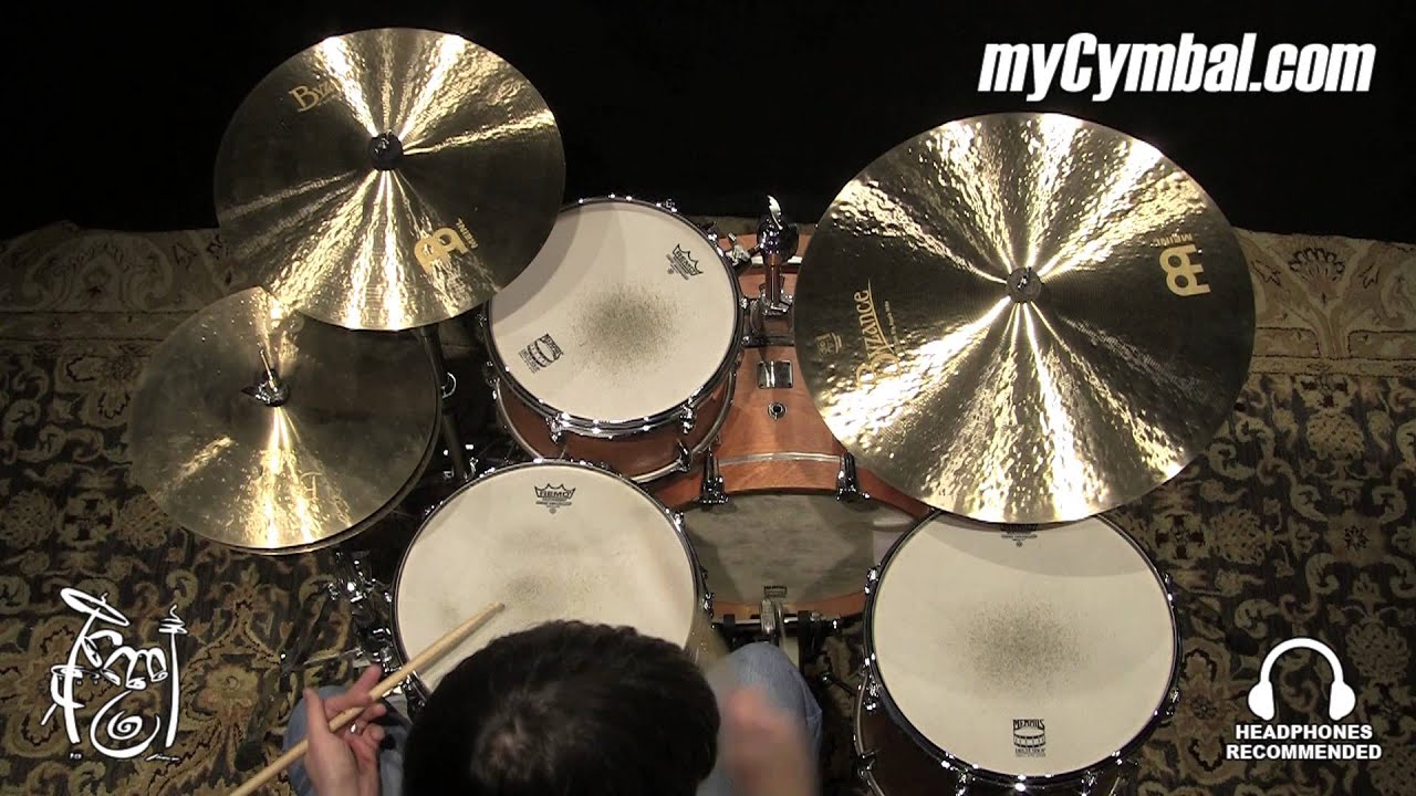 Meinl 22" Byzance Jazz Big Apple Ride Cymbal (B22JBAR-1120914Z) - YouTube