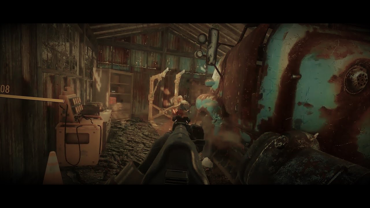 Modded Fallout 4 (Combat and Atmosphere) - YouTube