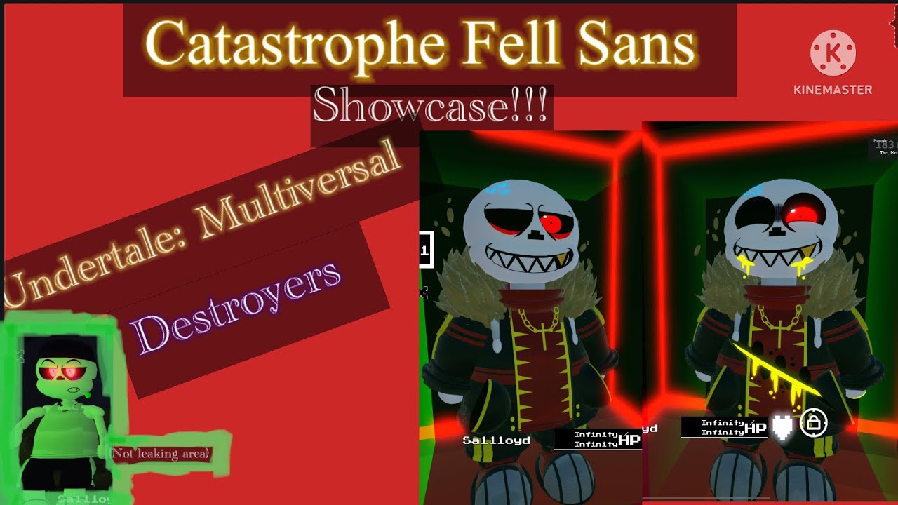 Undertale: Multiversal Destroyers Catastrophe Fell Sans Showcase - YouTube