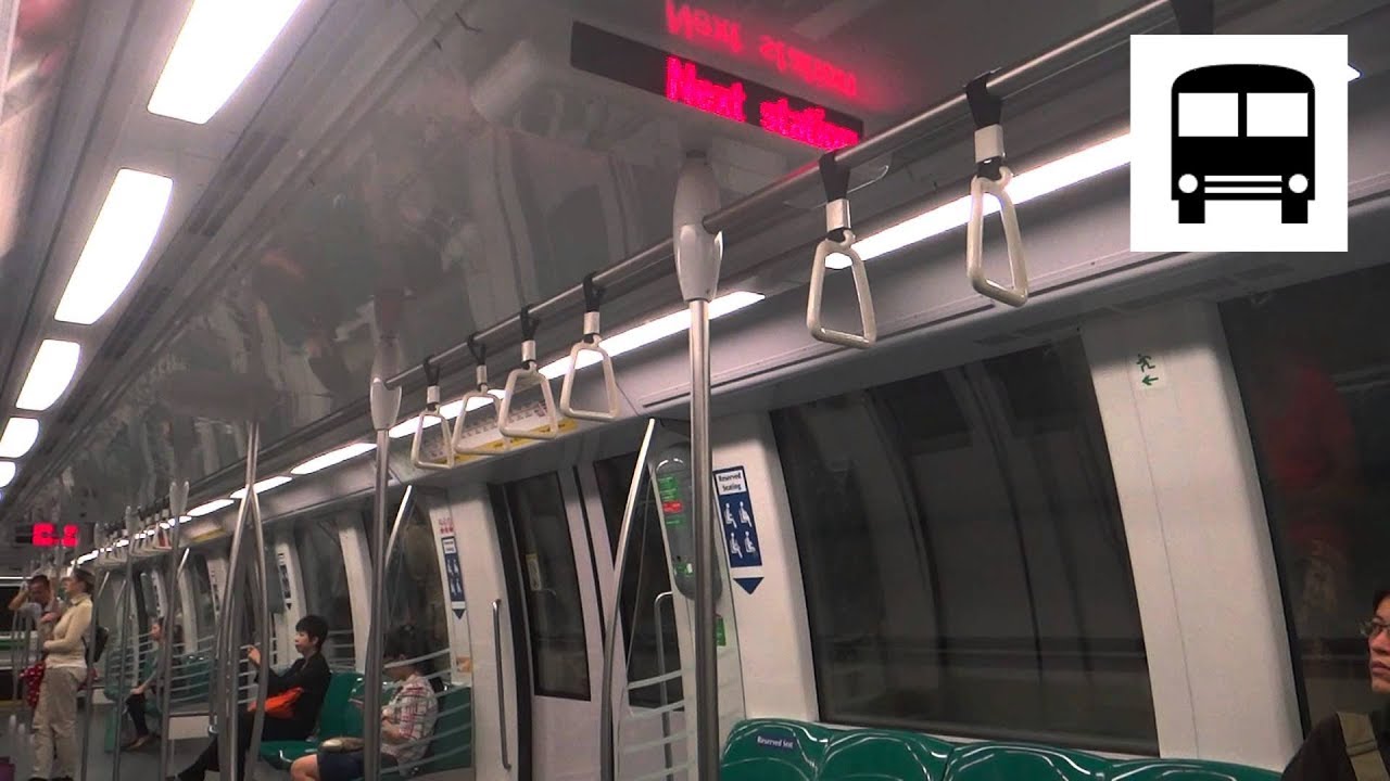 SMRT Trains C830, Alstom Metropolis EMU - Bayfront to Promenade (Circle ...