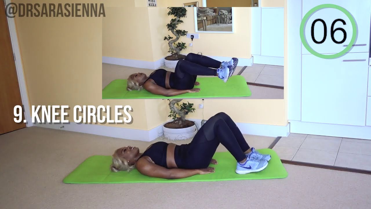 EXERCÍCIO DE ABS AMIGÁVEL PARA INICIANTES 10 MIN pela Dra Sara - YouTube