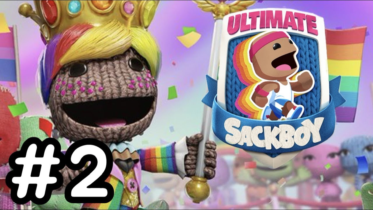 Ultimate Sackboy gameplay walkthrough part 2 HTG more running - YouTube