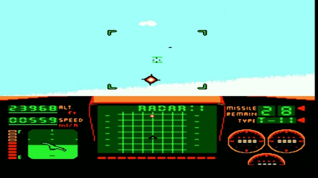 NES - Top Gun - gameplay - YouTube