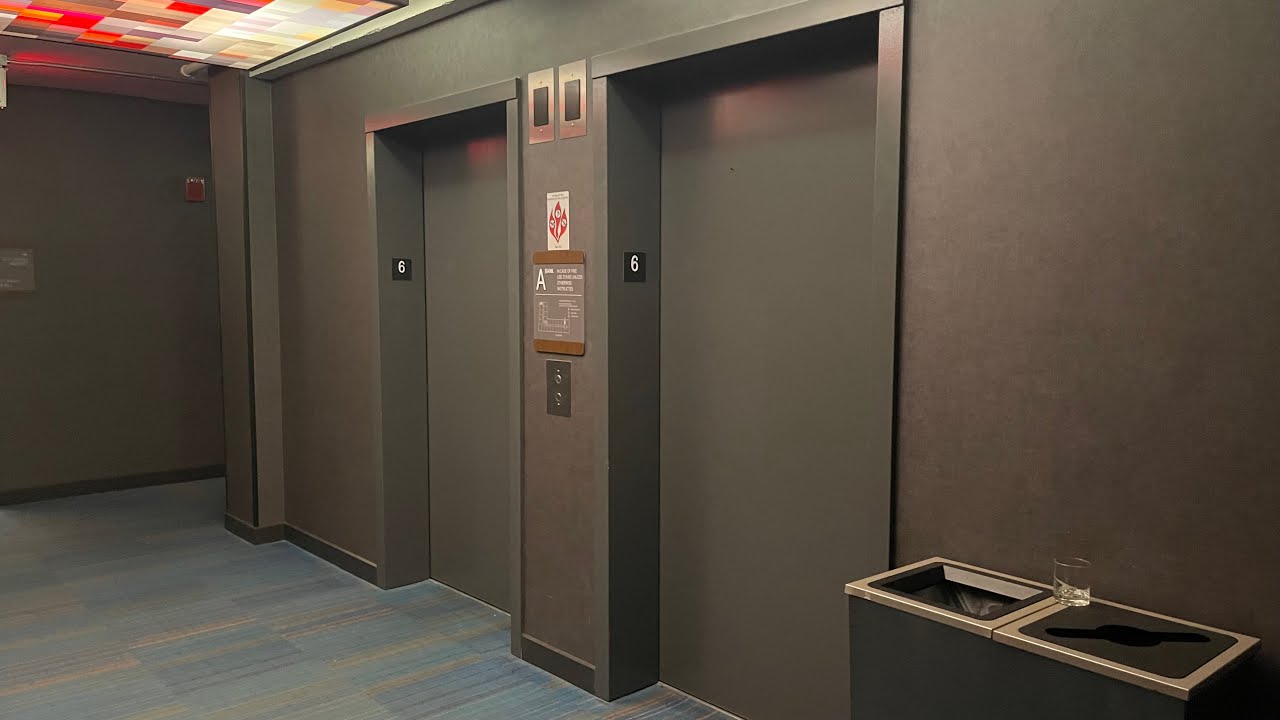 Otis Gen2 Elevators at Aloft by Marriott, Downtown - Louisville, KY - YouTube