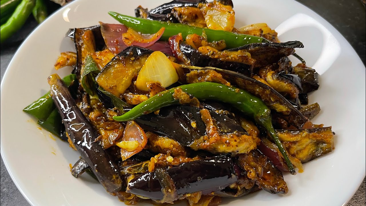 BEST AUBERGINE MOJU RECIPE | Sri-Lankan style Brinjal Moju | Rinoza’s ...