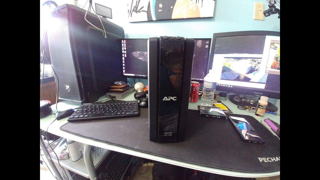 APC Back Ups pro 1500 Thrift Store Find. a look inside - YouTube