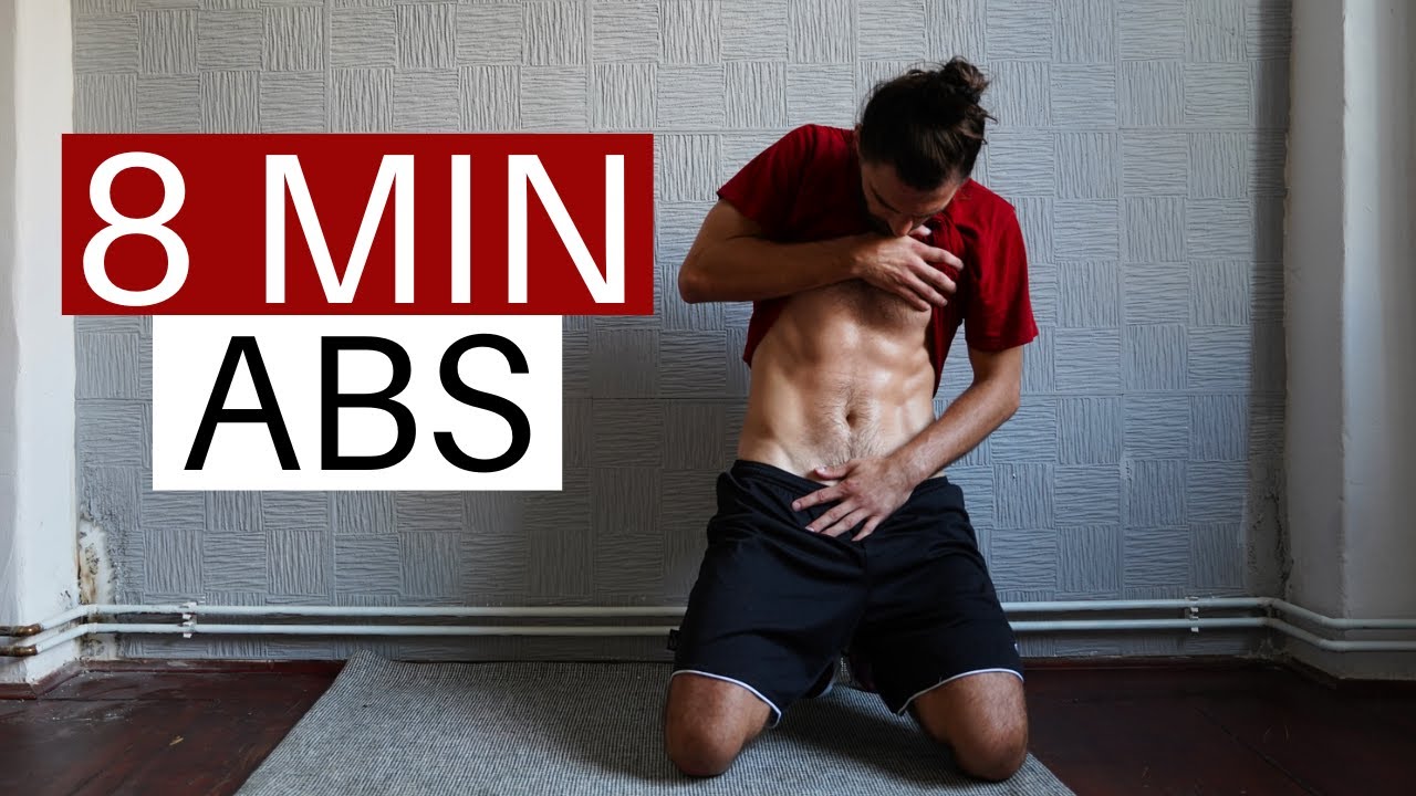 Do This 8 MIN Fat Burning Abs Home Workout Routine To Get A Shredded ...