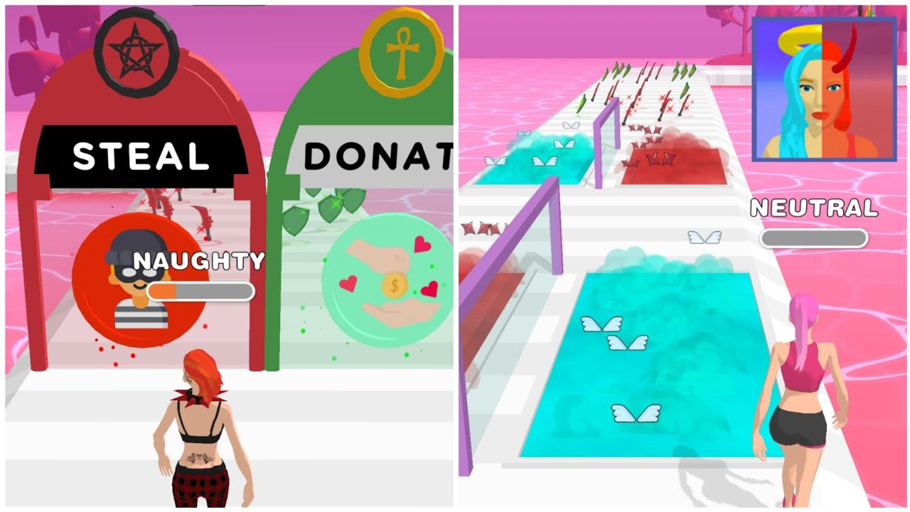 DESTİNY RUN 👼🏻 👹 Gameplay All Levels iOS, Android Walkthrough Game ...