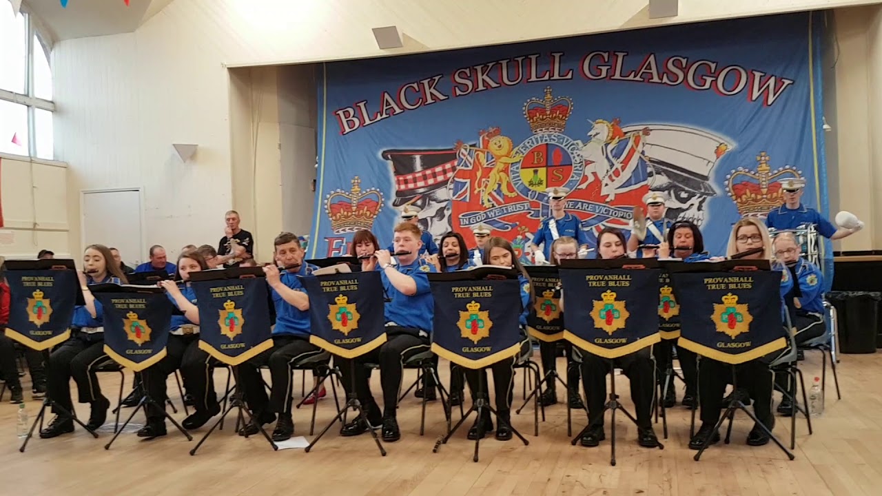 Provanhall True Blues Flute Band at Blackskull Corps of Fife and Drum ...
