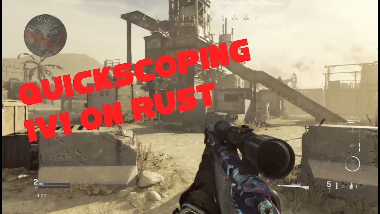 Modern Warfare QUICKSCOPING Compilation | 1v1 on RUST! - YouTube