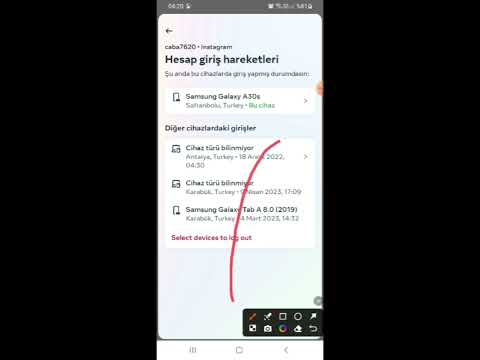 Instagram hesabım başka hangi cihazlarda açık nasıl öğrenebilirim