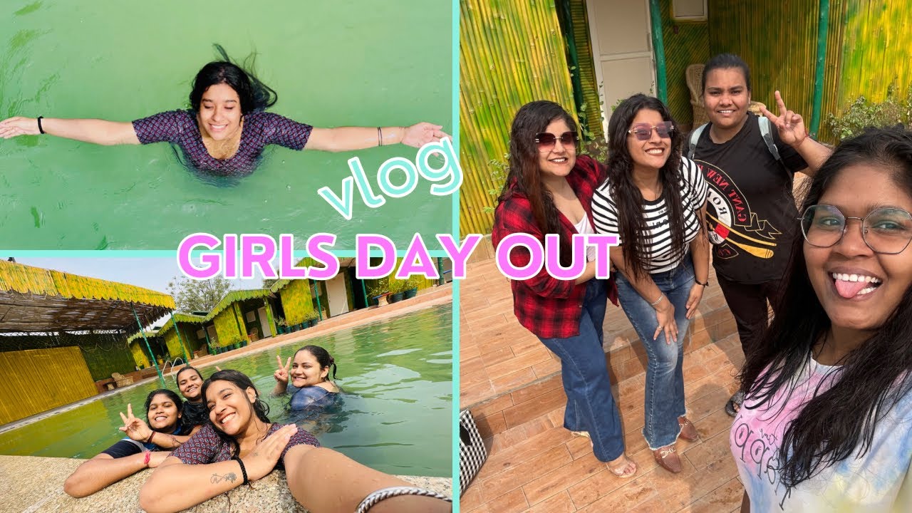 Girls day out🌸 || pool party || prachi sharma || #viral #enjoy # ...