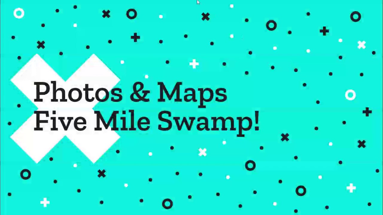 Photos & Maps & Information! Five Mile Swamp Fire! - YouTube