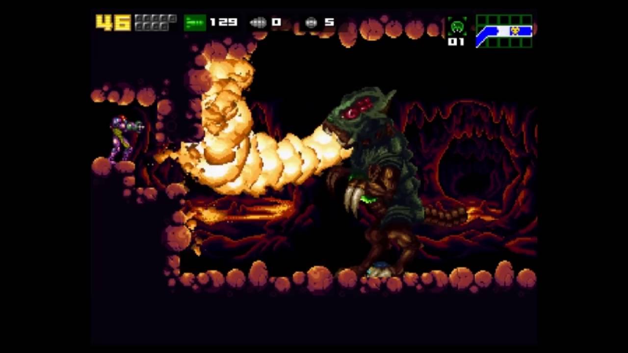 AM2R - vs Omega Metroid - YouTube