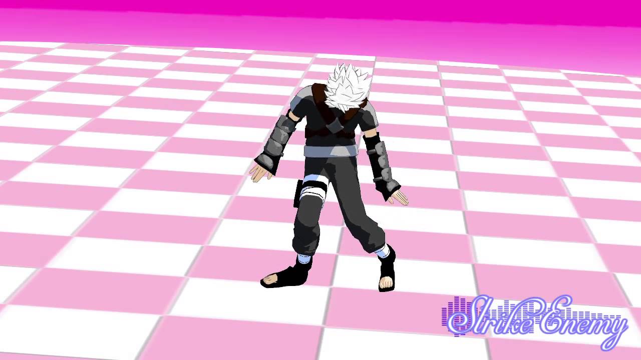 【MMD】kakashi test【ナルト】 - YouTube